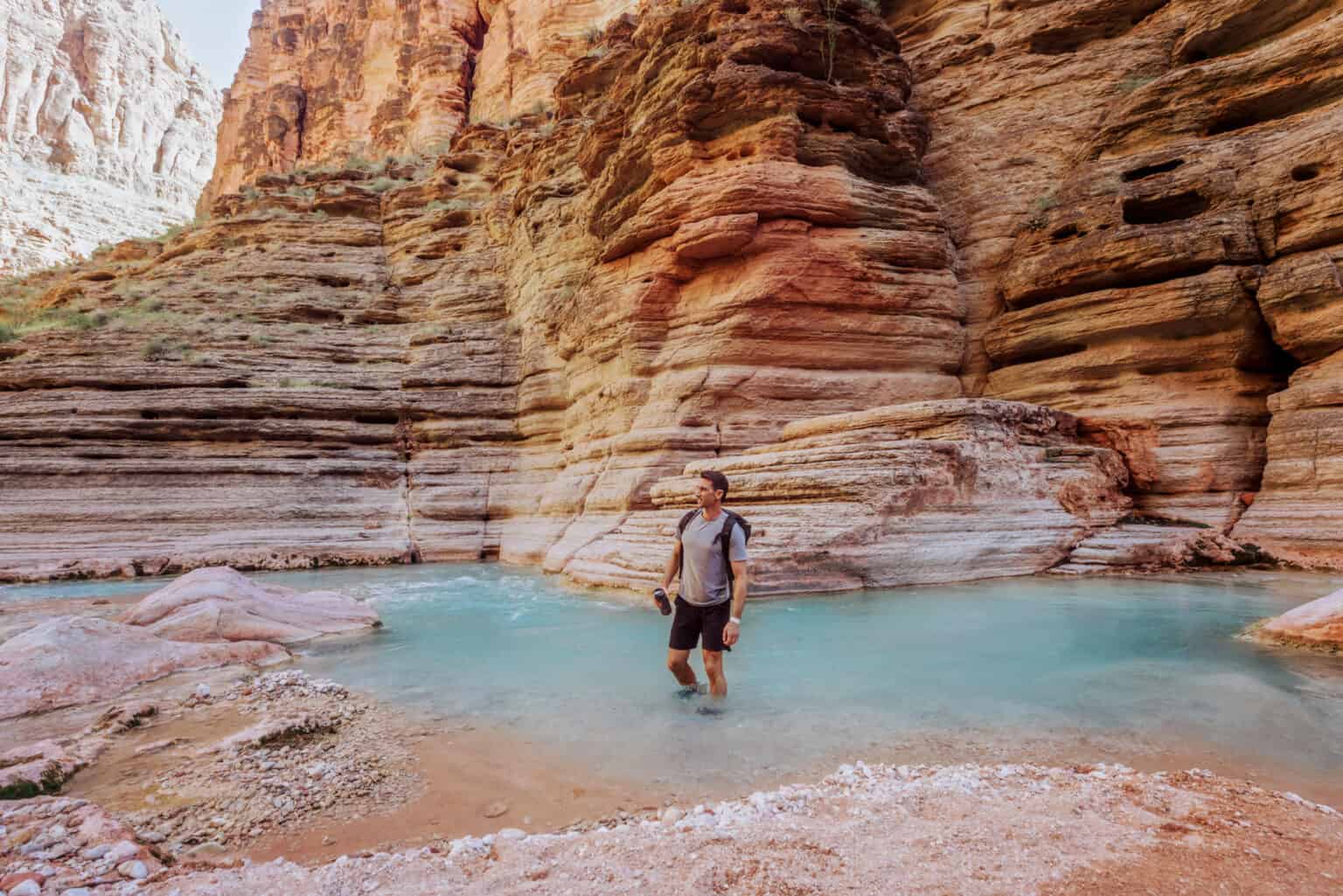 Hike to the Confluence: Havasu Creek Meets the Colorado River